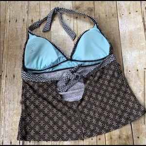 Athleta | Swim | Athleta Tankini Halter Tie Back Swimwear Xl | Poshmark